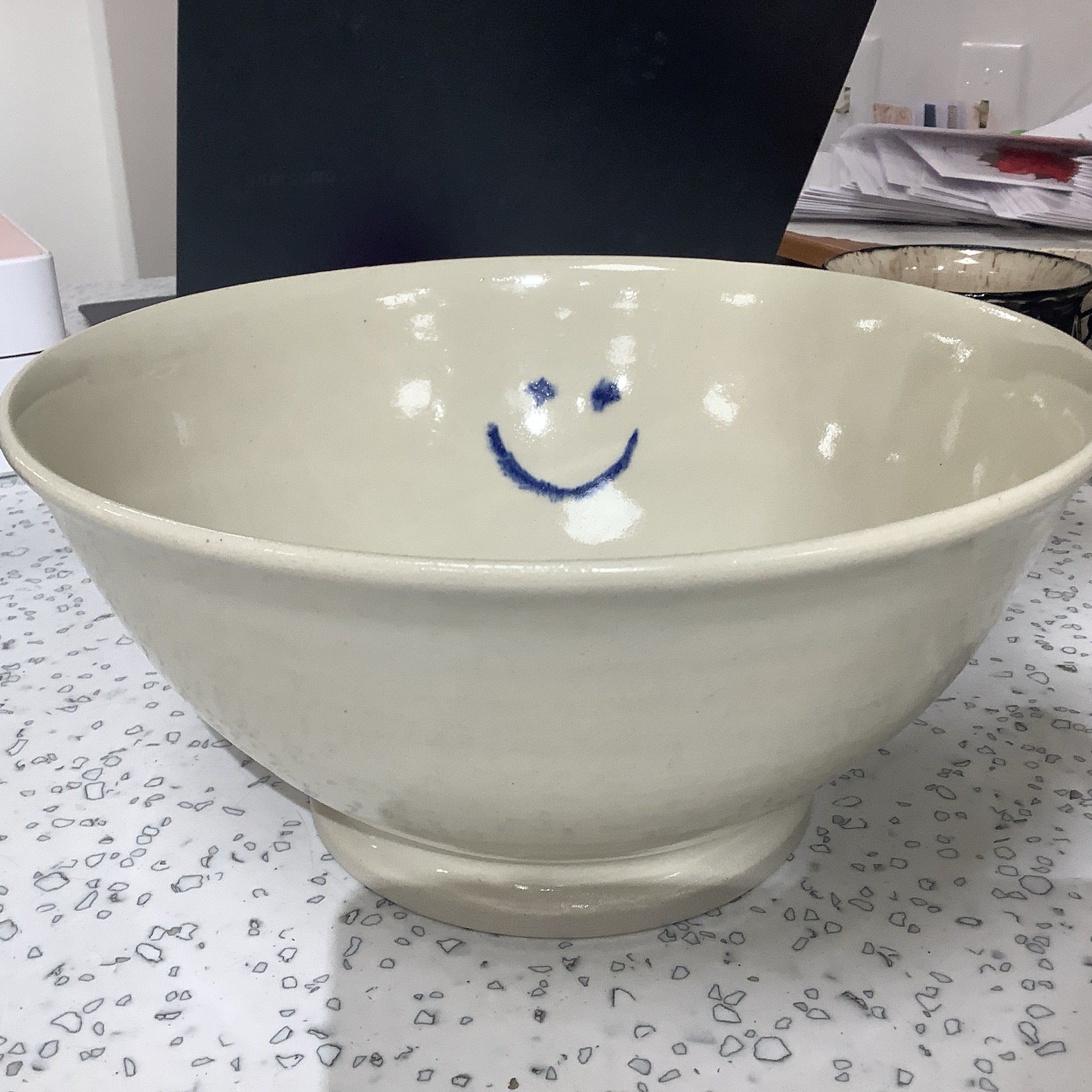 Smiley Face Bowl | The Pottery Jungle